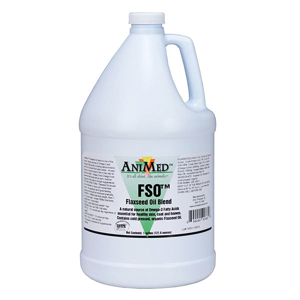 AniMed's FSO (Flaxseed Oil Blend), 1 gallon – Saratoga Horse Rx