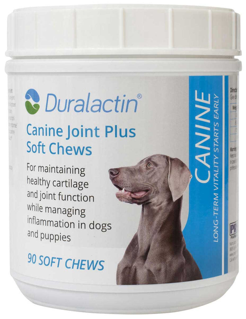Duralactin Canine Joint Plus Soft Chews, 90 count – Saratoga Horse Rx